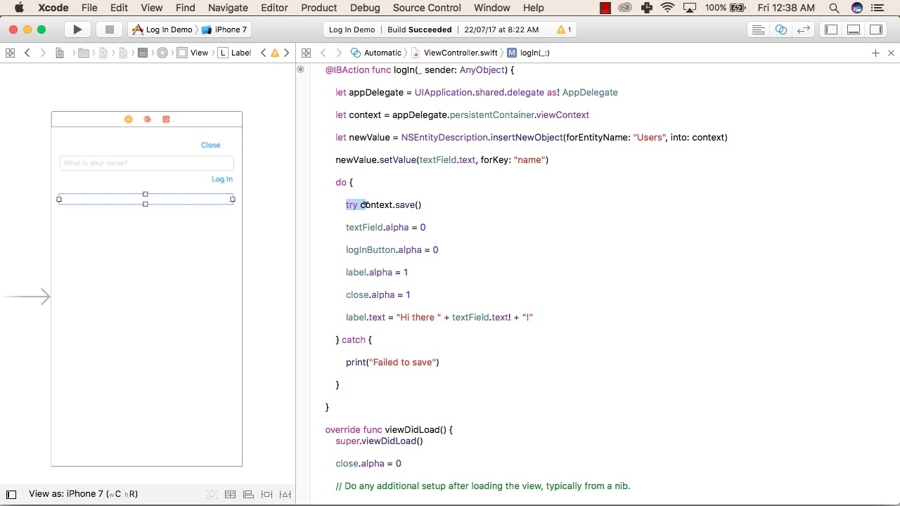 IOS App Development - Core Data