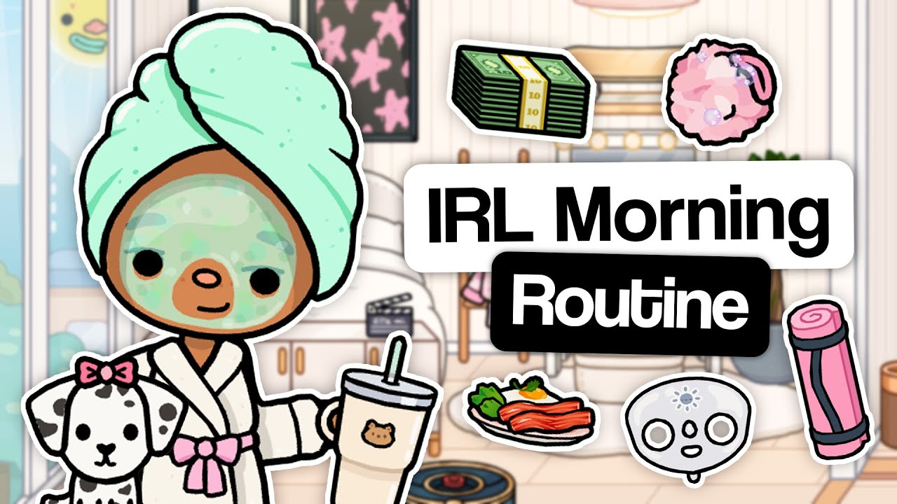 MY IRL NYC Morning Routine 🌤️ | With Voice 🔈 | Toca Life World Roleplay