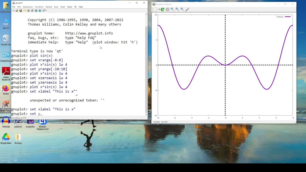 Basic Python and GNUPLOT | S1-L2 | GNUPLOT range,  level, tics