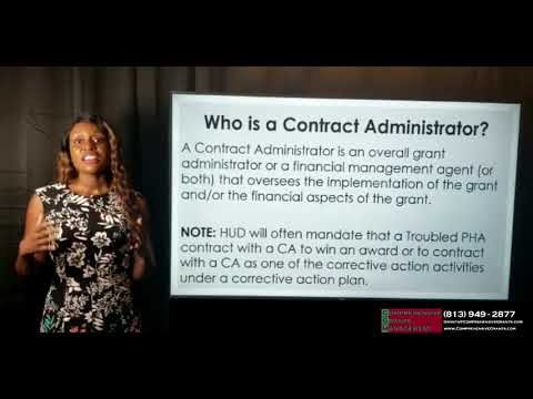 Grant Writing School - Who is a Contract Administrator?