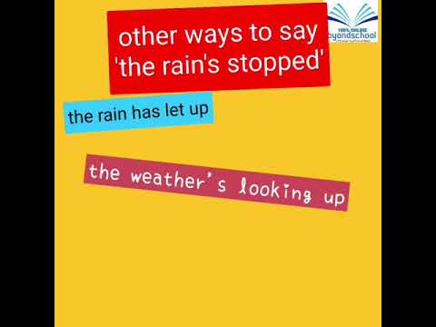 Stop synonyms
