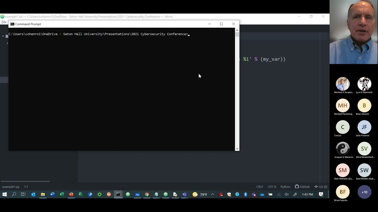 Python Workshop - Sponsored BY NJEDA