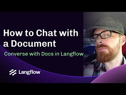 🗂️ How to Chat with a Document in Langflow (UI + API)
