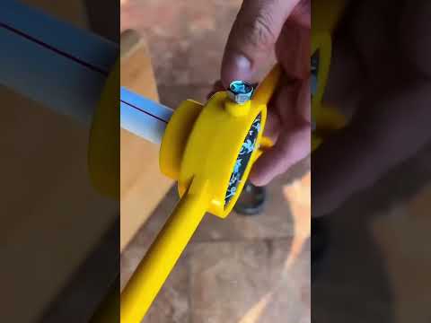 AMAZING TOOL TO THREAD PVC. #oddlysatisfying