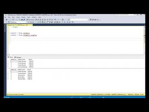 Merge statement in SQL Server With examples