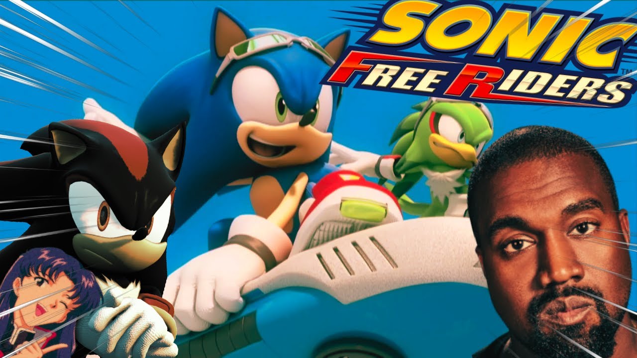 Shadow The Hedgehog plays Sonic Free Riders Ultimate (APRIL FOOLS)
