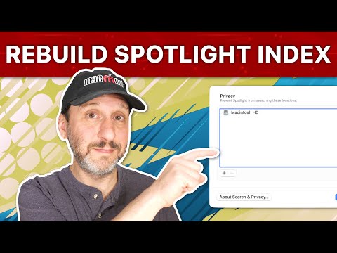 How To Rebuild the Spotlight Index on Your Mac