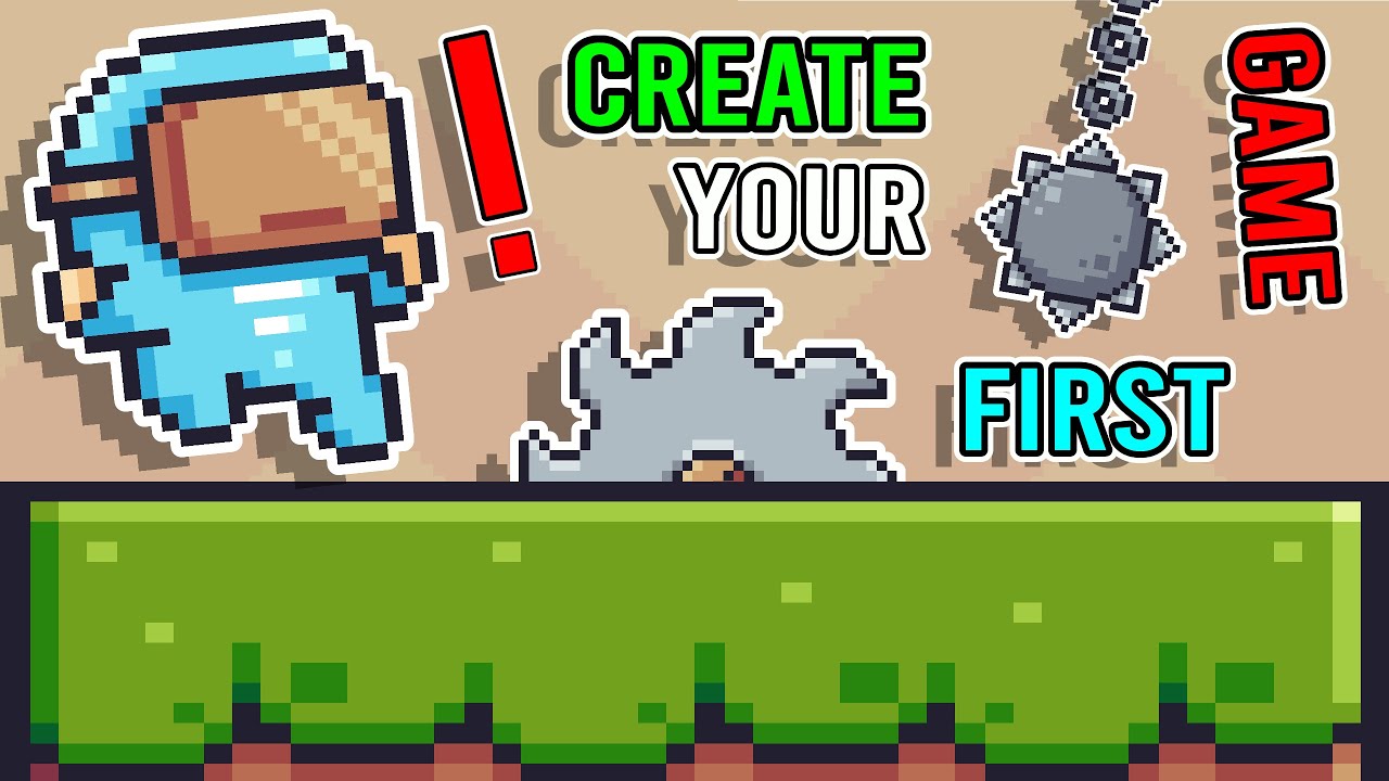 How to Make a 2D Platformer Game Without Code | GDevelop Tutorial for Beginners