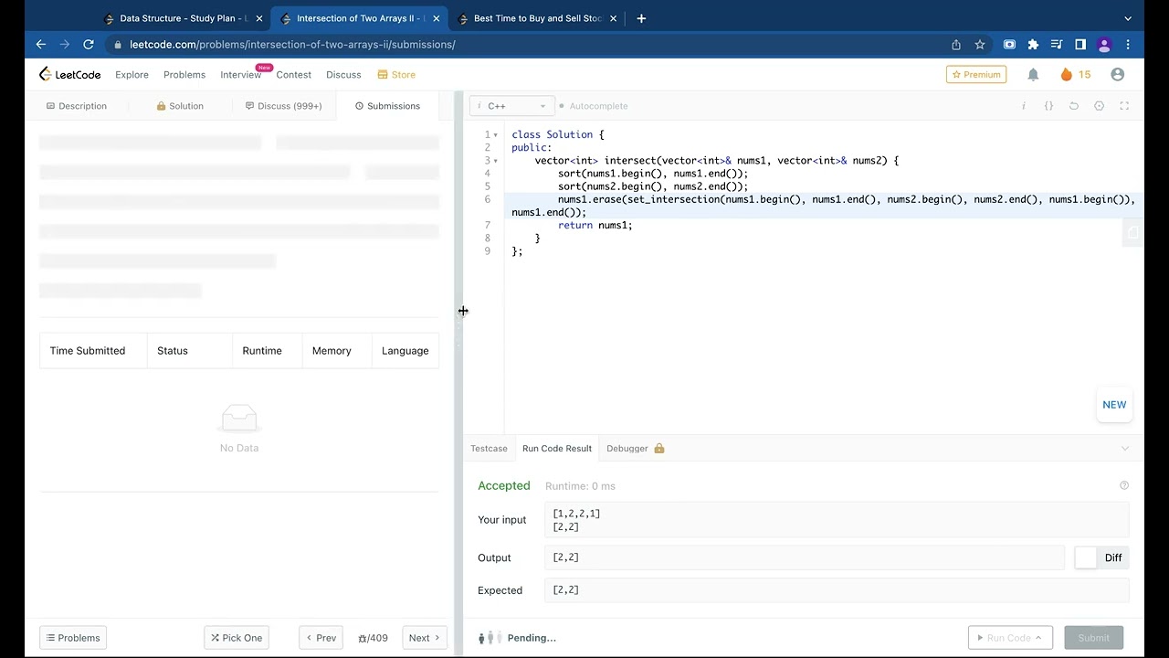 LeetCode Study Plan - Data Structure I - Day 3. Array