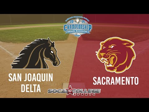 CCCAA Baseball: San Joaquin Delta vs Sacramento City - 5/27/19 - 10am (Gm 3)