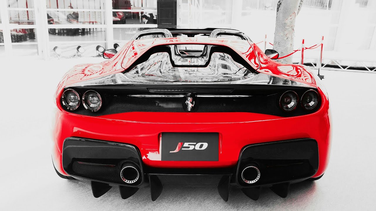 Ferrari J50 official launch video
