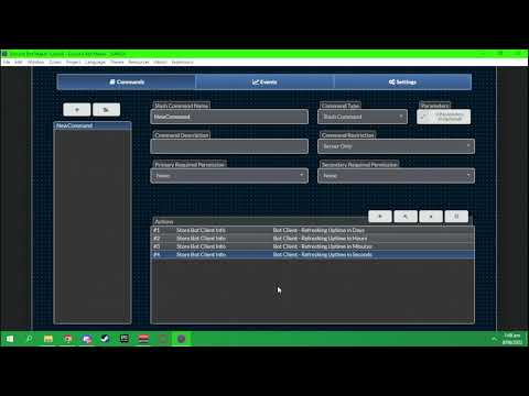 Simple Embedded Uptime Command | Discord Bot Maker