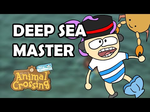 How to catch ALL RARE AND FAST DEEP SEA CREATURES in ACNH [A Master Deep Sea Diver's Guide]