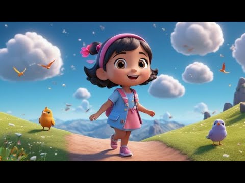 Baby Zozo Climbs a Mountain | Adventure Song for Toddlers | Fun Climbing Rhyme for Preschoolers