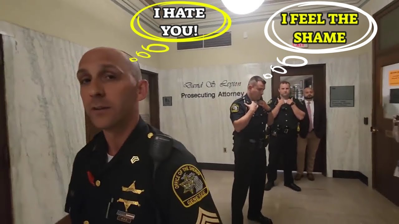 Cop Gets Schooled On Illegal Trespass From Public