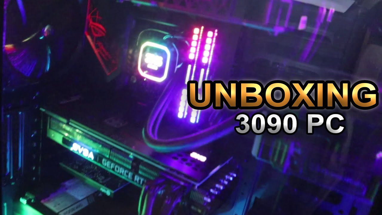 Unboxing the 3090 PC (Scan Computers)