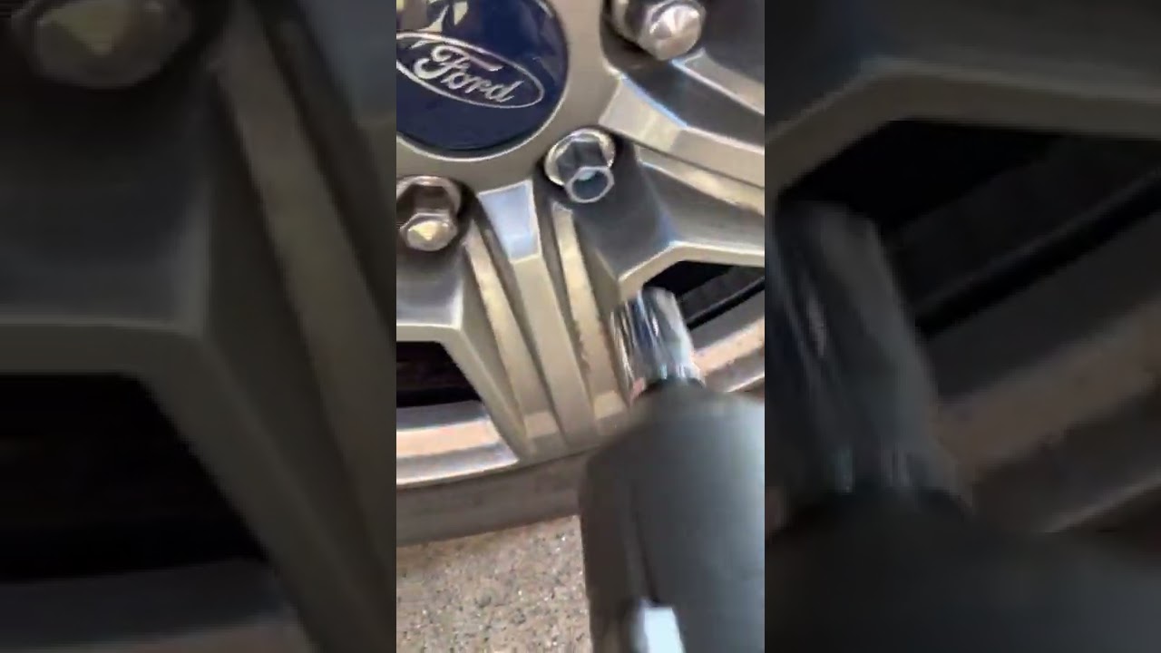 Ford F-150 lug nut issue. Mushroomed lug nut fix