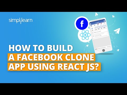 How To Build A Facebook Clone App Using React JS? | React JS Projects for Beginners | Simplilearn