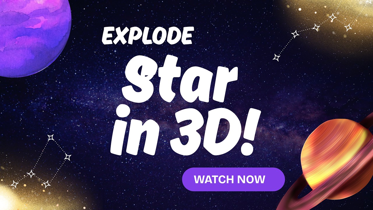 3D Visualization of Exploded Star Documentary #supernova #explosion #cosmicexploration