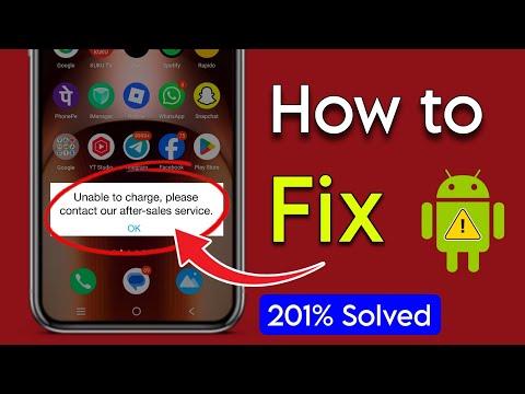 unable to charge please contact our after sales service vivo problem | fix unable to charge problem