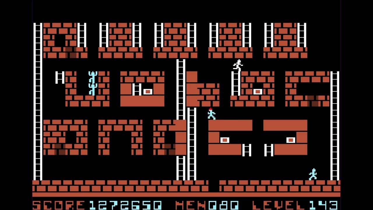 Lode Runner Professional - Level 143