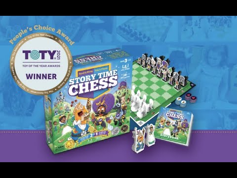 Story Time Chess - Beginner Story and Character Educational Chess Game - Starting at 3 Years Old