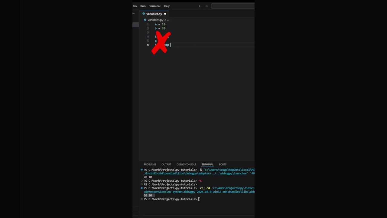 Mind-Blowing Python Trick in 30 Seconds! 😲🚀 #shorts #python #programming  #trending #trendingshorts