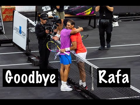 Our FAREWELL trip to see NADAL in Vegas for the Netflix Slam