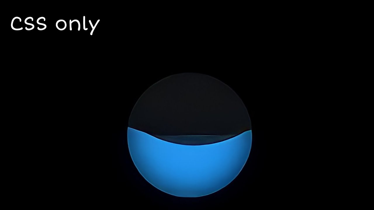 Waves ball | HTML & CSS