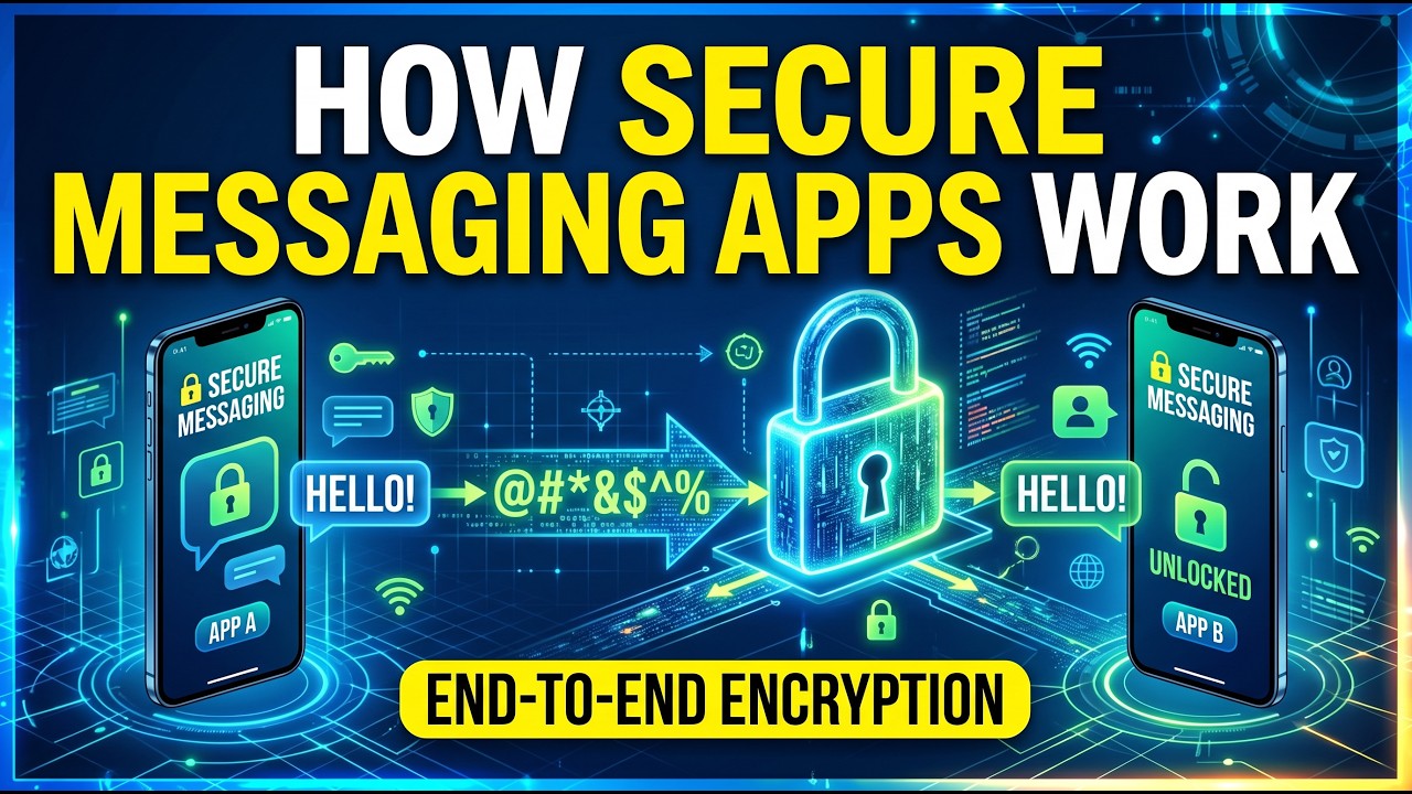 How Secure Messaging Apps Work – Sending a Message That Only One Person Can Read.