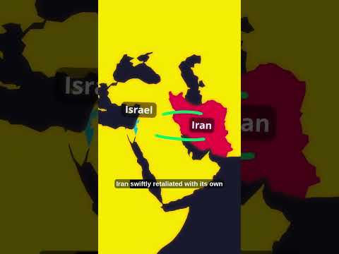 Is World War 3 About to Start? #history #geographythroughmaps #theory #map #ww3 #israel #iran