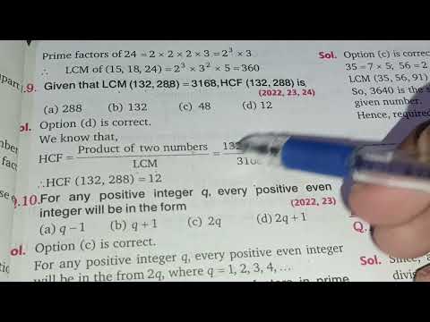 THE LCM OF 15,18,24 IS || THE DIFFERENCE OF NON ZERO RATIONAL NUMBER AND IRRATIONAL NUMBER