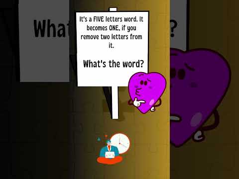 A five letters word, just remove two letters | #shorts #wordriddle