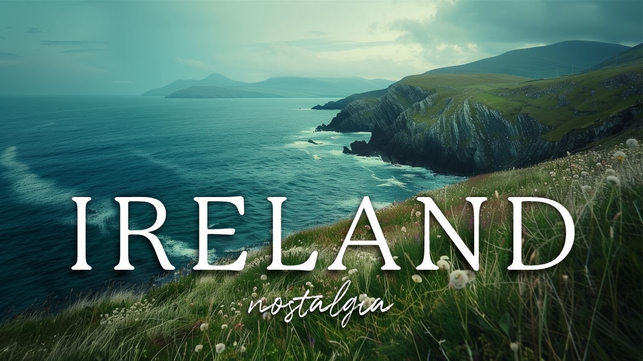 Traditional Celtic Irish Music | Beautiful Ireland Scenery Nature Travel Video