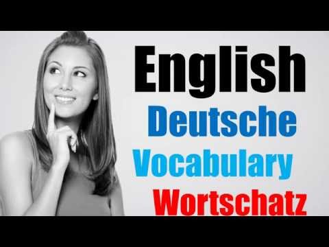 Video#113 Deutsch-Englisch Wortschatz Übersetzung German English Mazedonisch Übersetzer Lernen