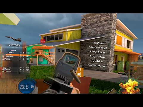 Battle for Nuketown: Death Lurks Around Every Corner. SQUAD in Contractors VR