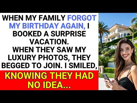 When My Family Forgot My Birthday, I Booked a Luxury Vacation That Made Them Beg to Join