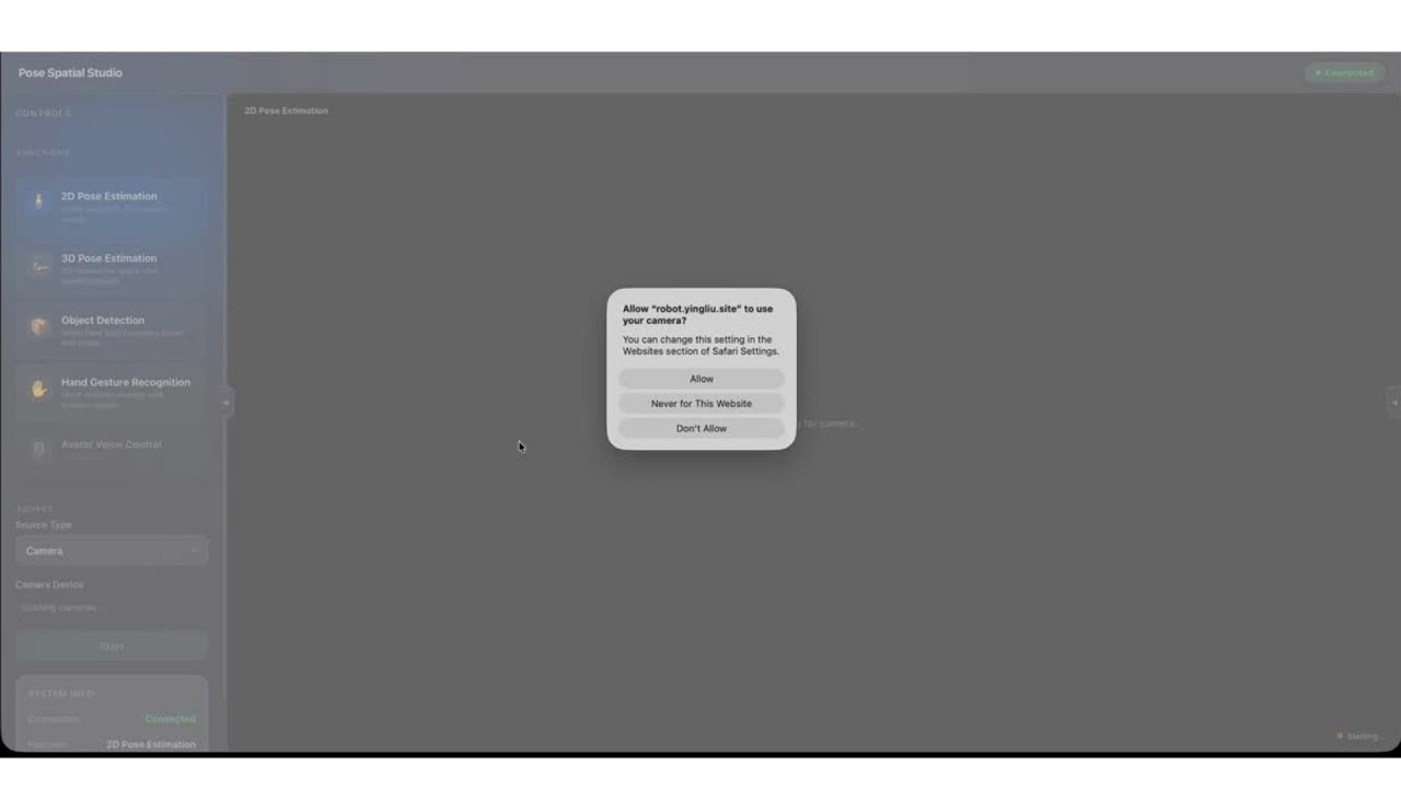 Human Pose Estimation Demo