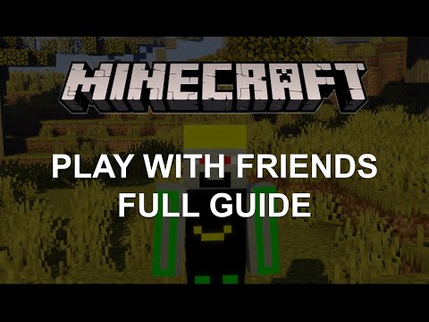 How To Play Minecraft with Your Friend on PC (Java Edition)
