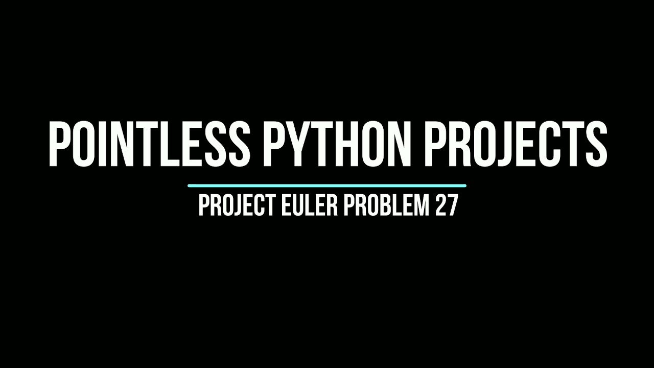 Project Euler Problem 27 - Quadratic Primes