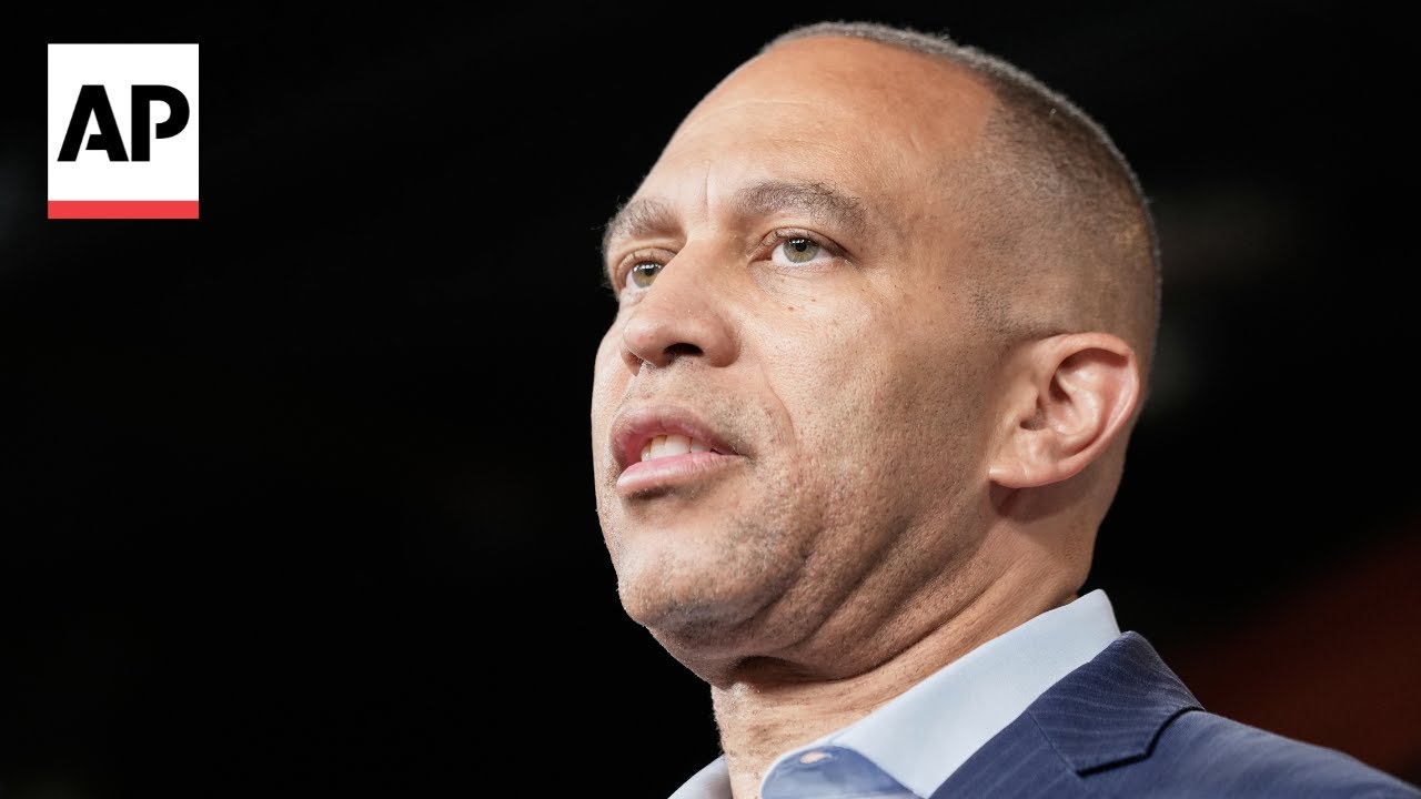 Hakeem Jeffries delays vote on Trump’s bill with hours-long speech