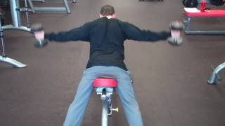 Voador inverso c/ halter em banco inclinado c/ pegada neutra | Catálogo ...