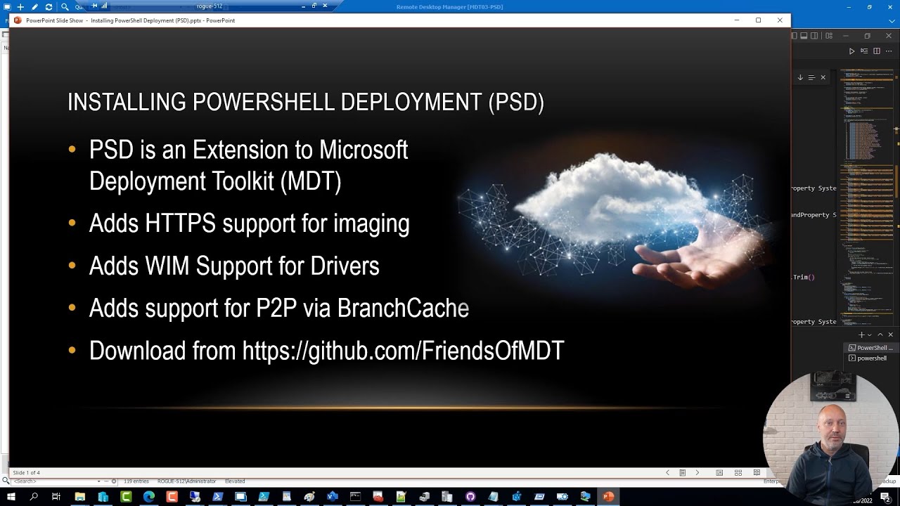 Installing PowerShell Deployment (PSD) | Extend MDT w/ support for Cloud Imaging