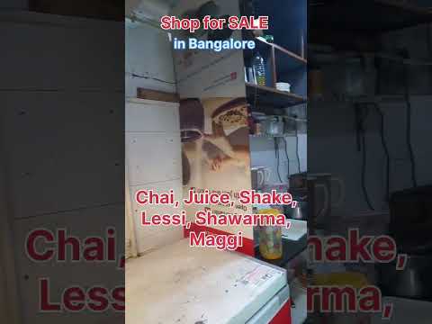 Shop for sale in Bangalore