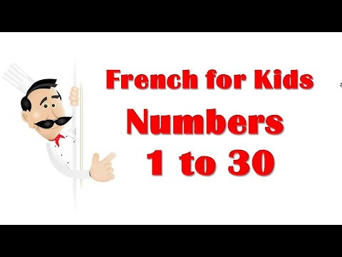 French for Kids ( Numbers 1 to 30 )Animation