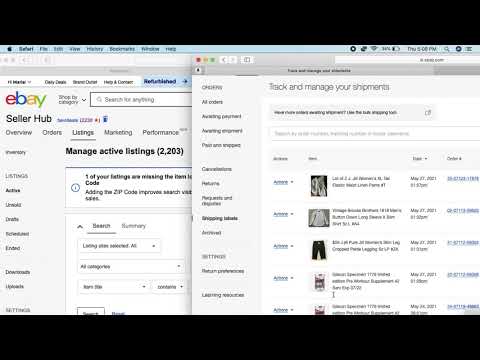 How Do I Reprint A Shipping Label On eBay - How To Discuss