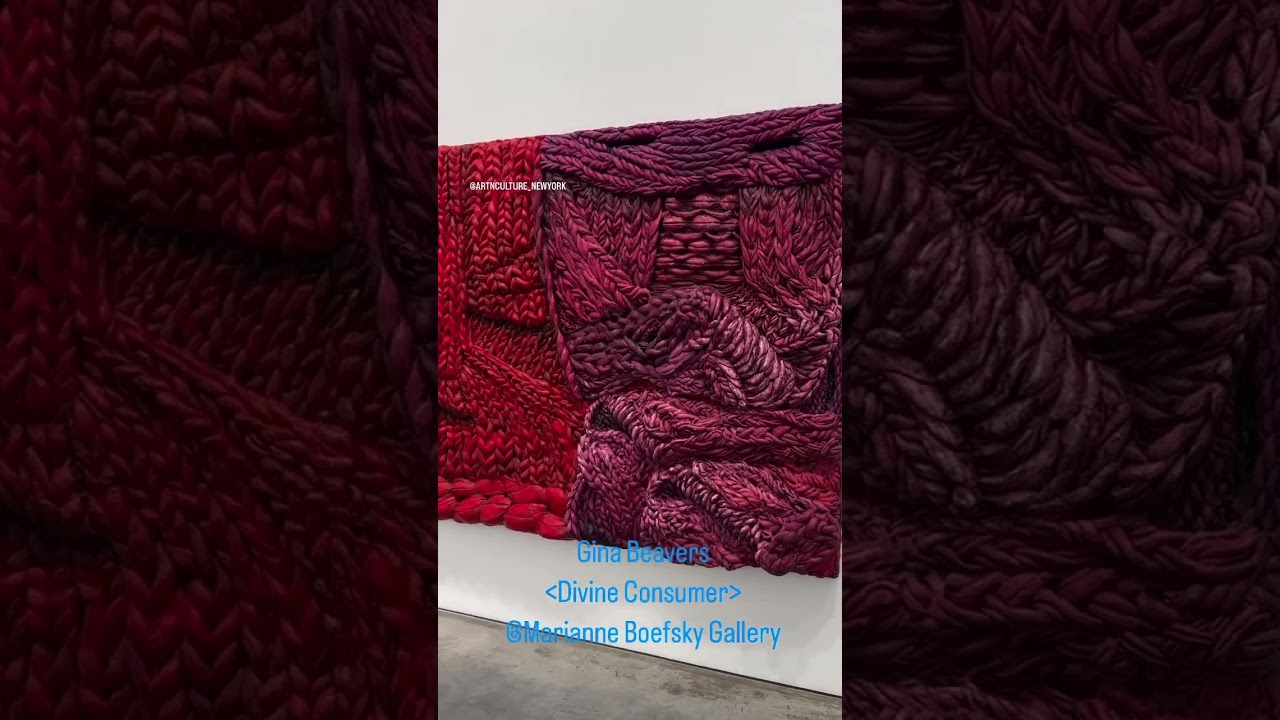Gina Beavers “Divine Consumer” at Marianne Boesky Gallery (Sept 5-Oct 5, 2024)