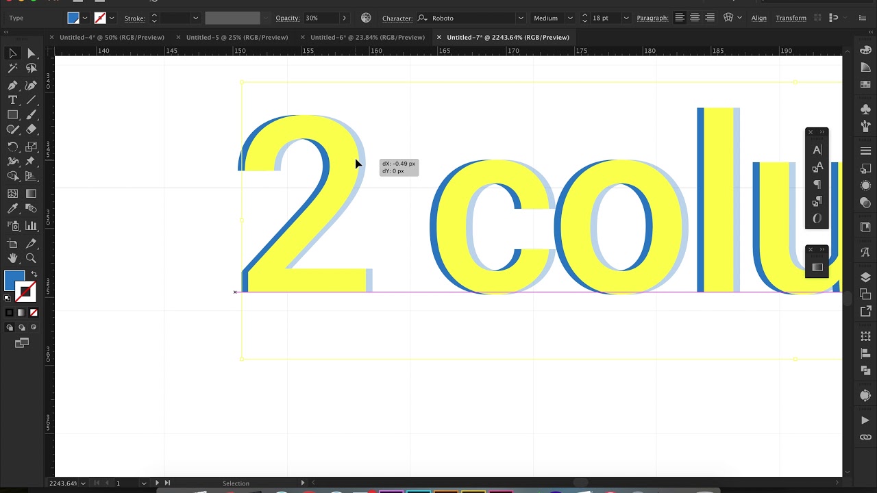 Turn off Align Objects / Snapping to Pixel Grid in Illustrator