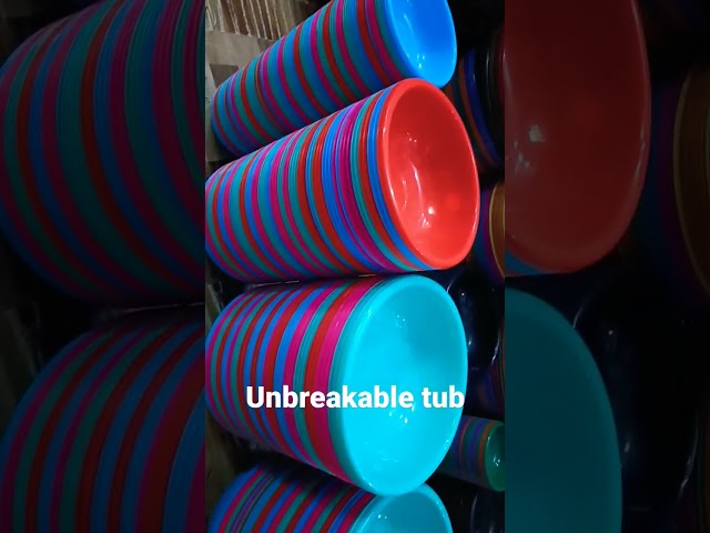 Plastic Tub - Unbreakable Plastic Ghamela Manufacturer from Bengaluru