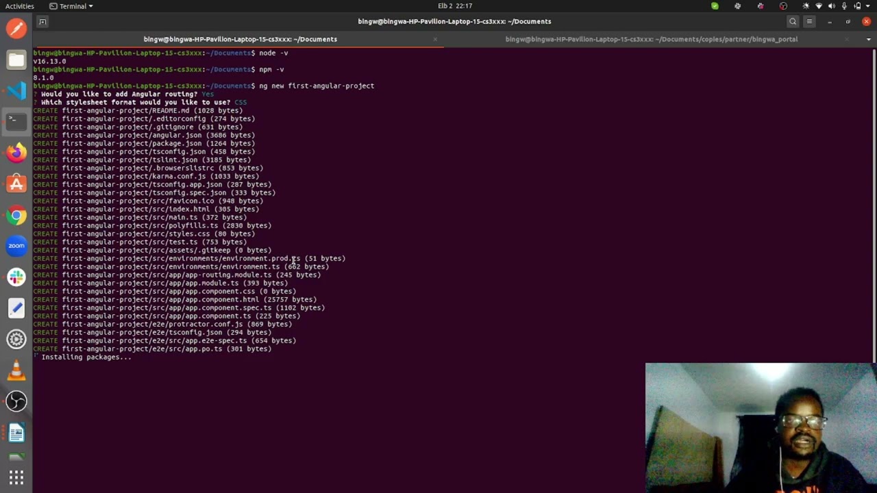Angular 13 - Create your first Angular project | Angular Tutorial